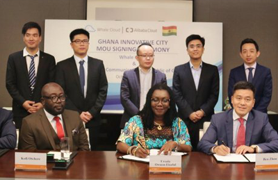 Whale Cloud and Alibaba Partner with Ghana on Innovative City Development